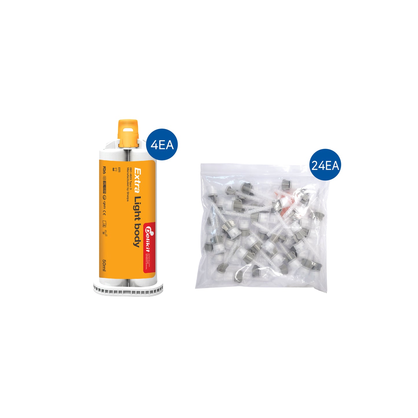 Delikit Extra Light Body (Regular Set),Intro Kit – HappiDen USA