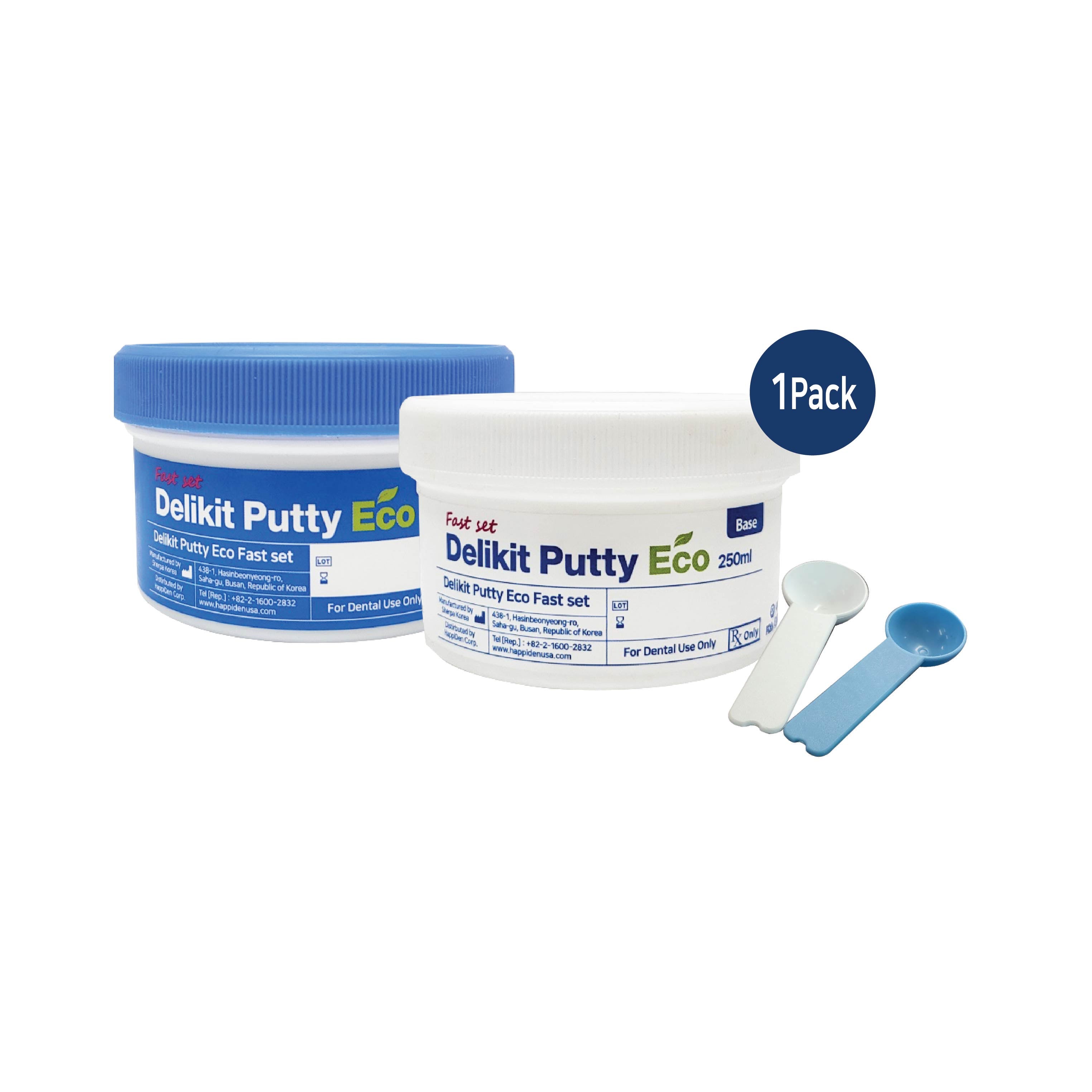 Delikit Putty Eco Intro Pack,Fast Set – HappiDen USA
