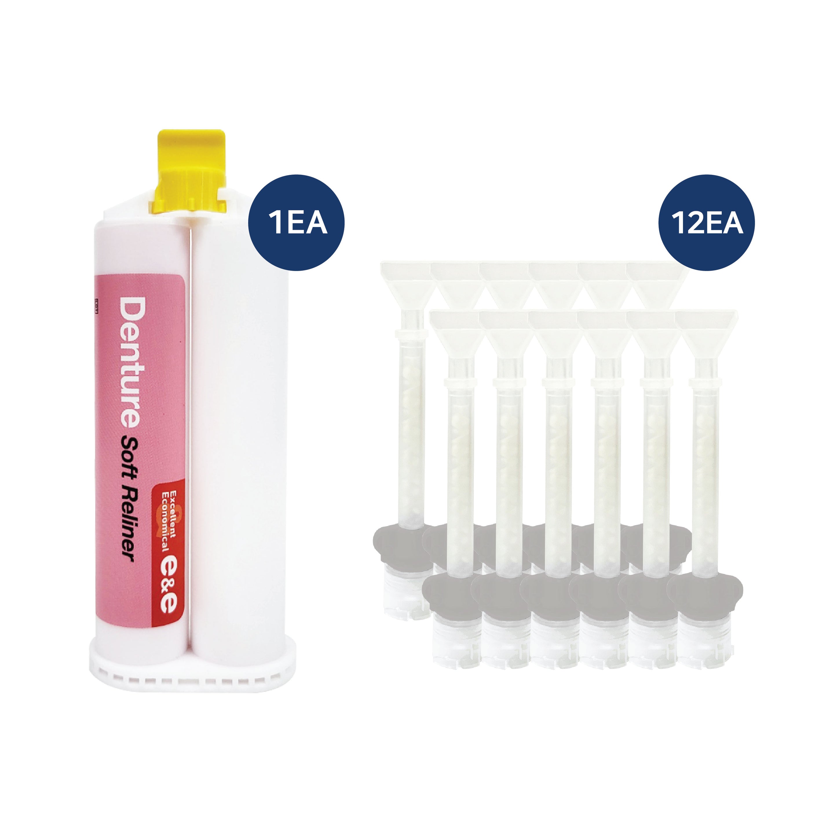 E&E Soft Denture Reline Kit – Multi-Use | Upper & Lower Dentures ...